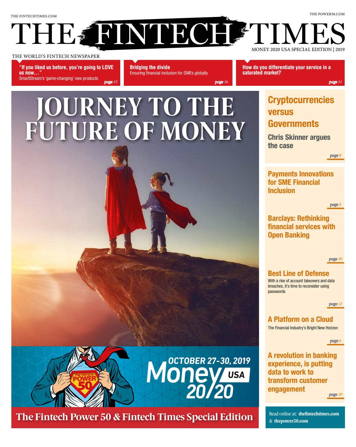 The Fintech Times - Money2020 USA 2019 Special Edition by The Fintech ...
