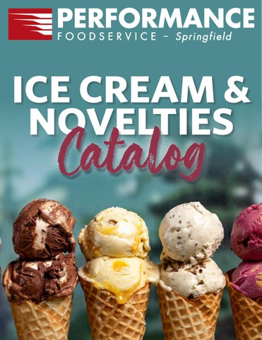 Ice Cream and Novelties Catalog by Performance Foodservice - Issuu