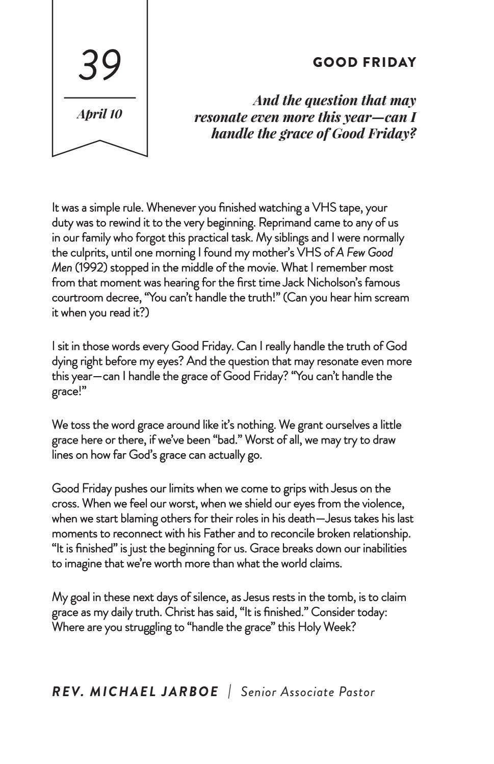 Long Story Short - A Lenten Devotional by mdumc - Issuu