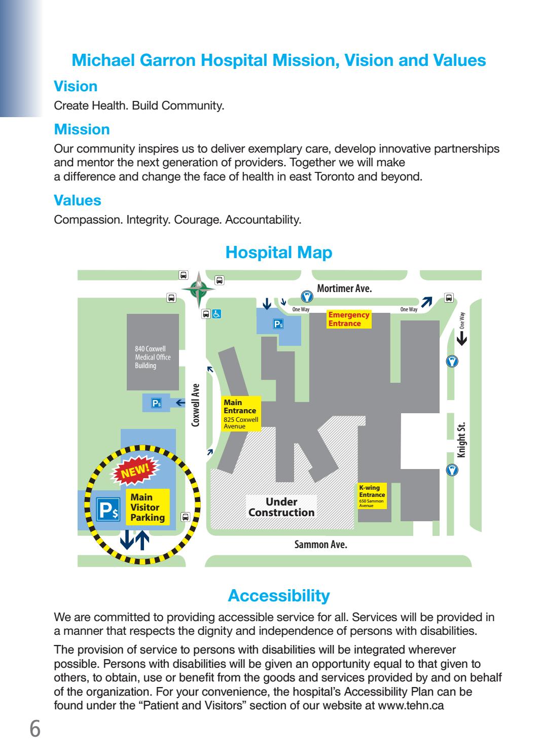 Michael Garron Hospital Patient and Family Guide by Willow Publishing ...