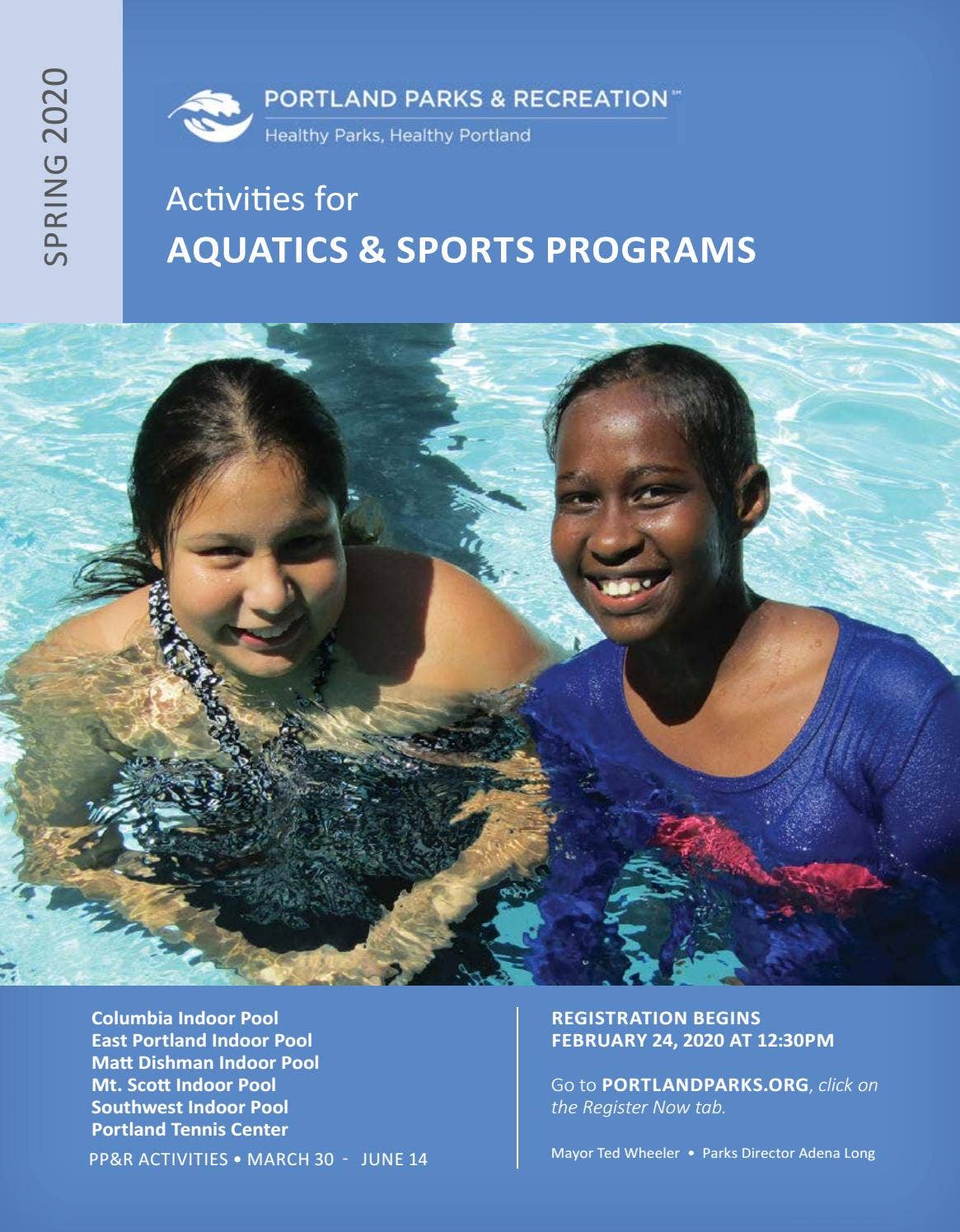 Aquatics - Spring 2020 by Portland Parks & Recreation - Issuu