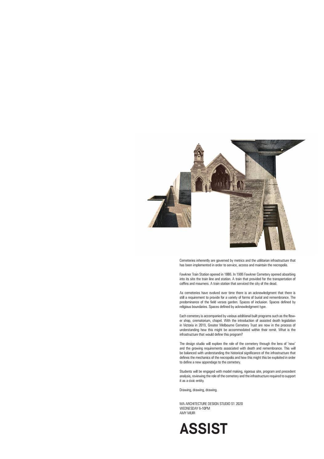 RMIT Master of Architecture Studio Posters, Semester 1 2020 by RMIT ...