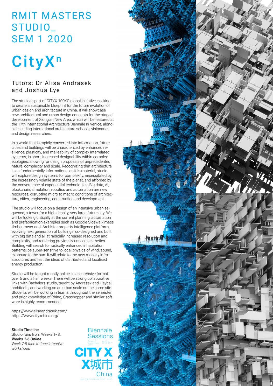 RMIT Master of Architecture Studio Posters, Semester 1 2020 by RMIT ...