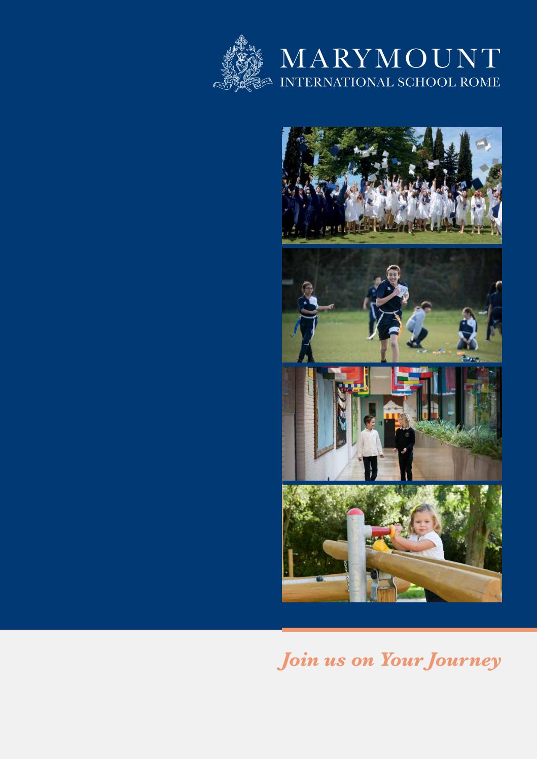 Marymount International School Rome Prospectus by marymountrome - Issuu