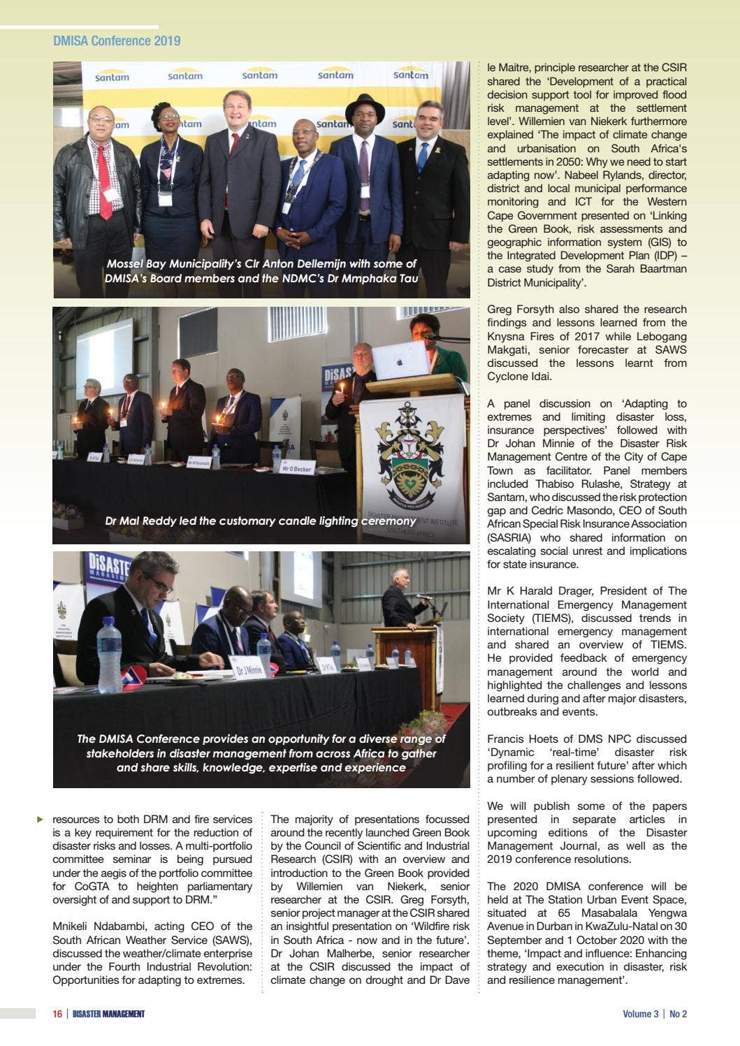 Disaster Management Journal Vol 3 No 2 by Fire and Rescue International ...