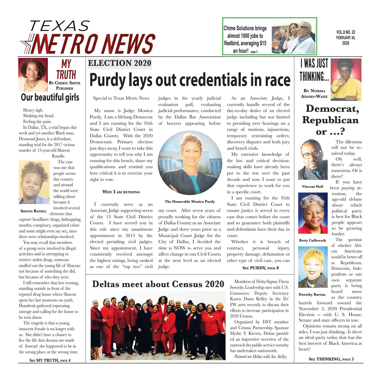Texas Metro News by Cheryl Smith - Issuu