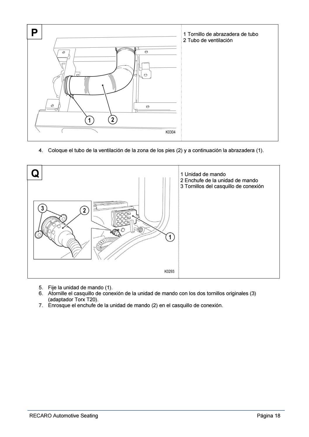 RECARO Installation Instructions DAF XF 105 by fmk. & FACT - Issuu