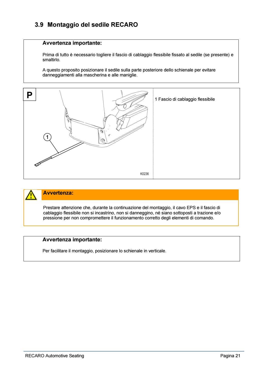 RECARO Installation Instructions MB ACTROS 3 by fmk. & FACT - Issuu