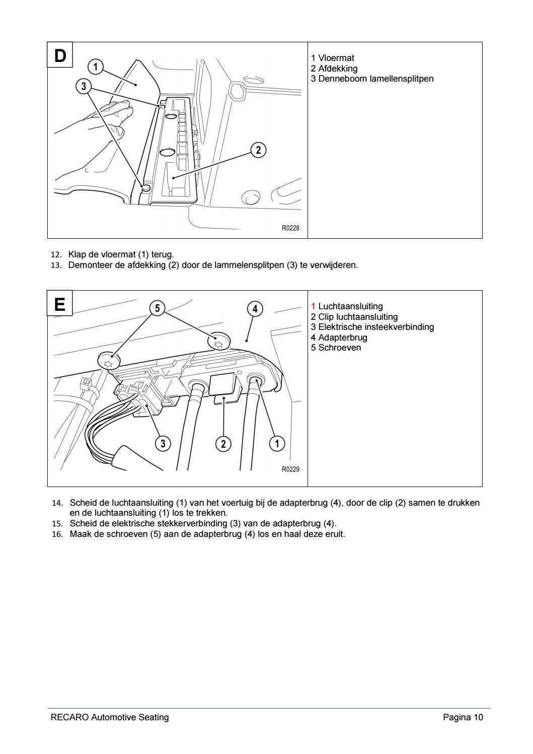 RECARO Installation Instructions MB ACTROS 4 by fmk. & FACT - Issuu