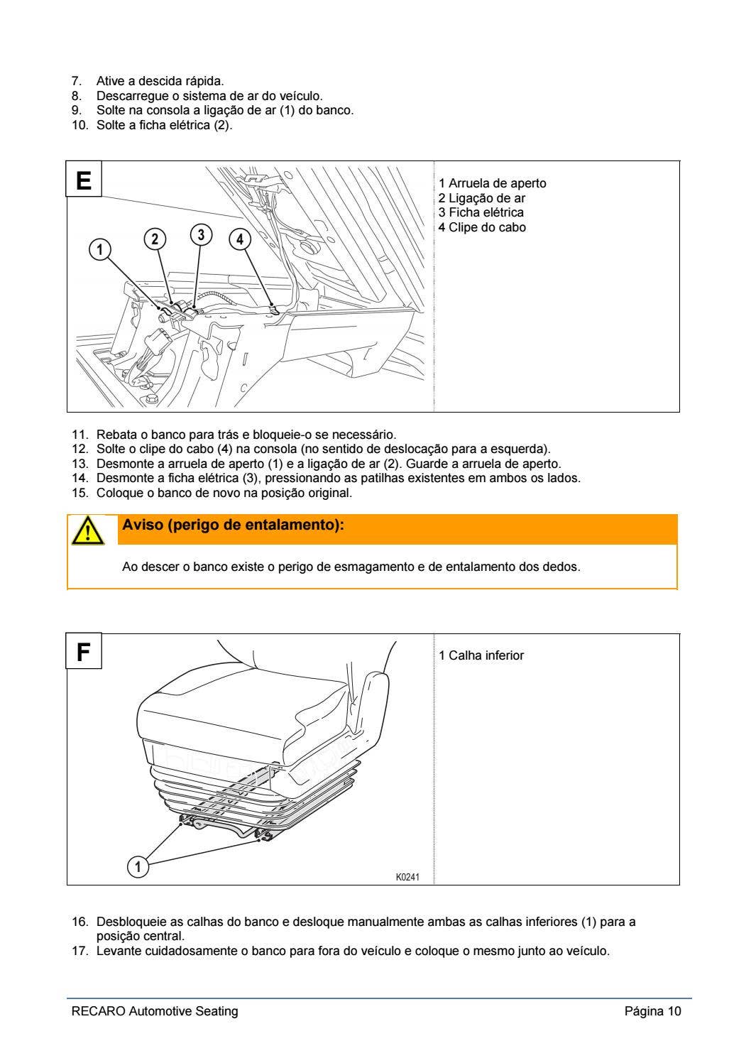 RECARO Installation Instructions SCANIA STREAMLINE by fmk. & FACT - Issuu