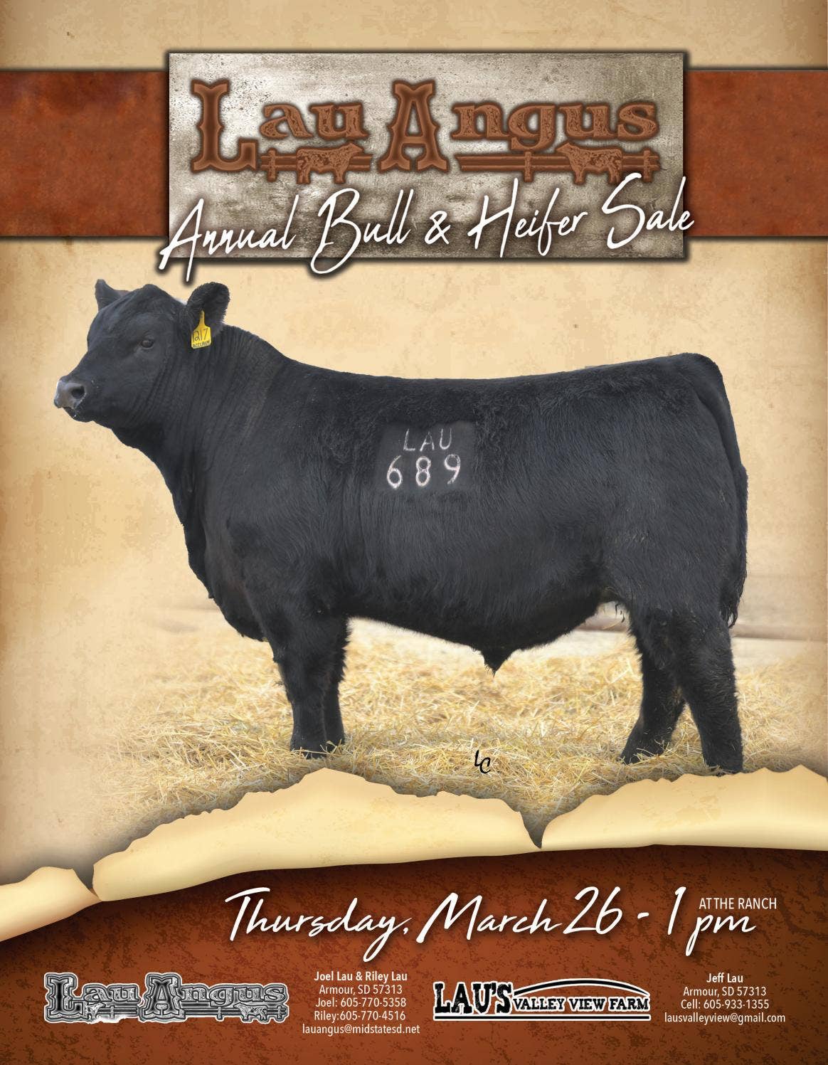 2020 Lau Angus Annual Bull & Heifer Sale by kelsey.steinkraus - Issuu