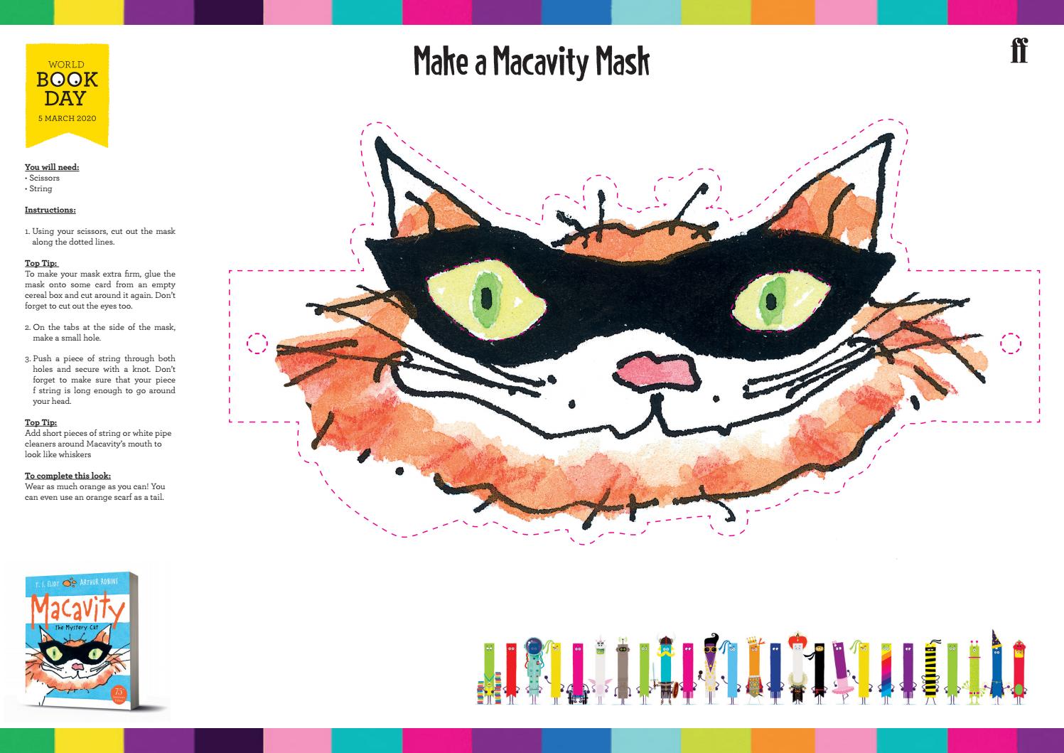 Dress up like Macavity from T. S. Eliot's Old Possum's Book of ...