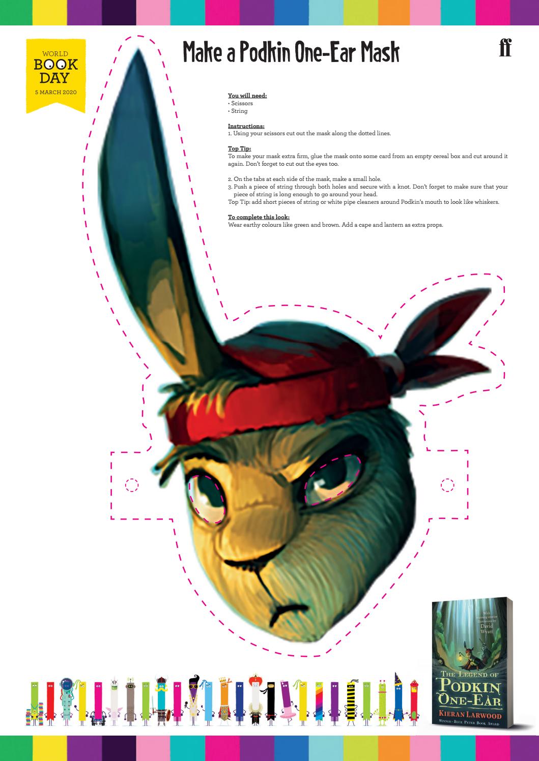 Dress up like Podkin from Kieran Larwood's The Legend of Podkin One-Ear ...