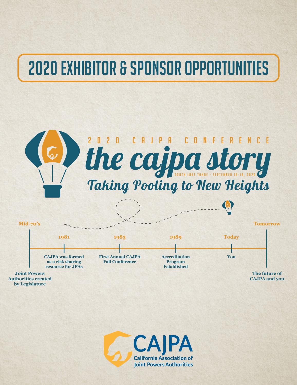 2020 CAJPA Exhibitor & Sponsor Opportunities by SMA Launch - Issuu