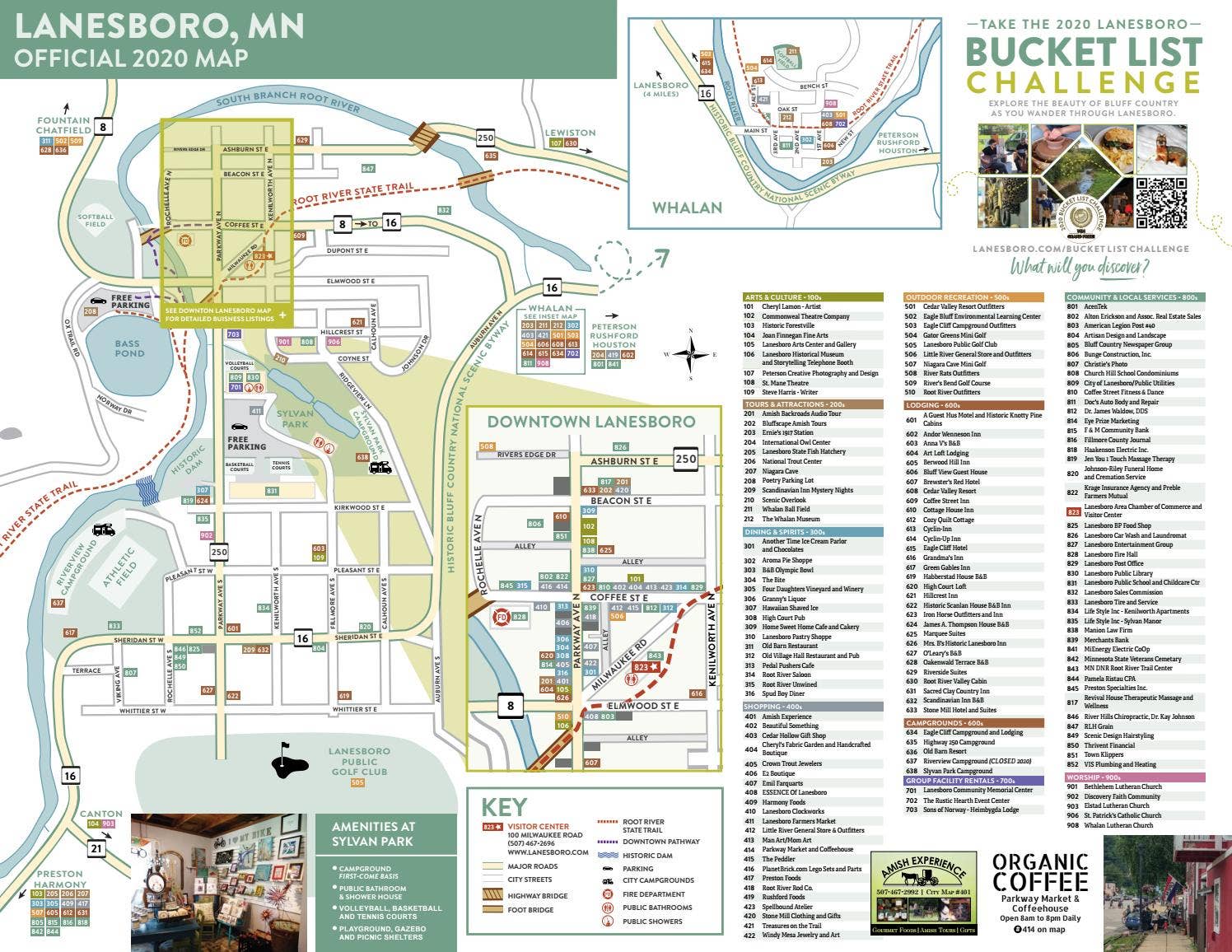 2020 Root River Trail & Lanesboro City Map by Visit Lanesboro - Issuu