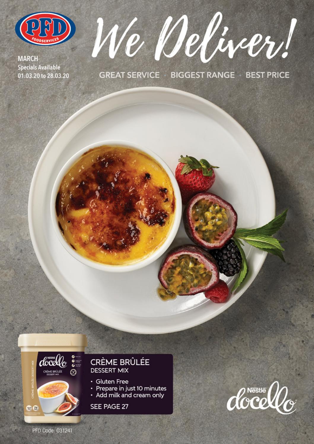 PFD We Deliver March 2020 by PFD Food Services - Issuu