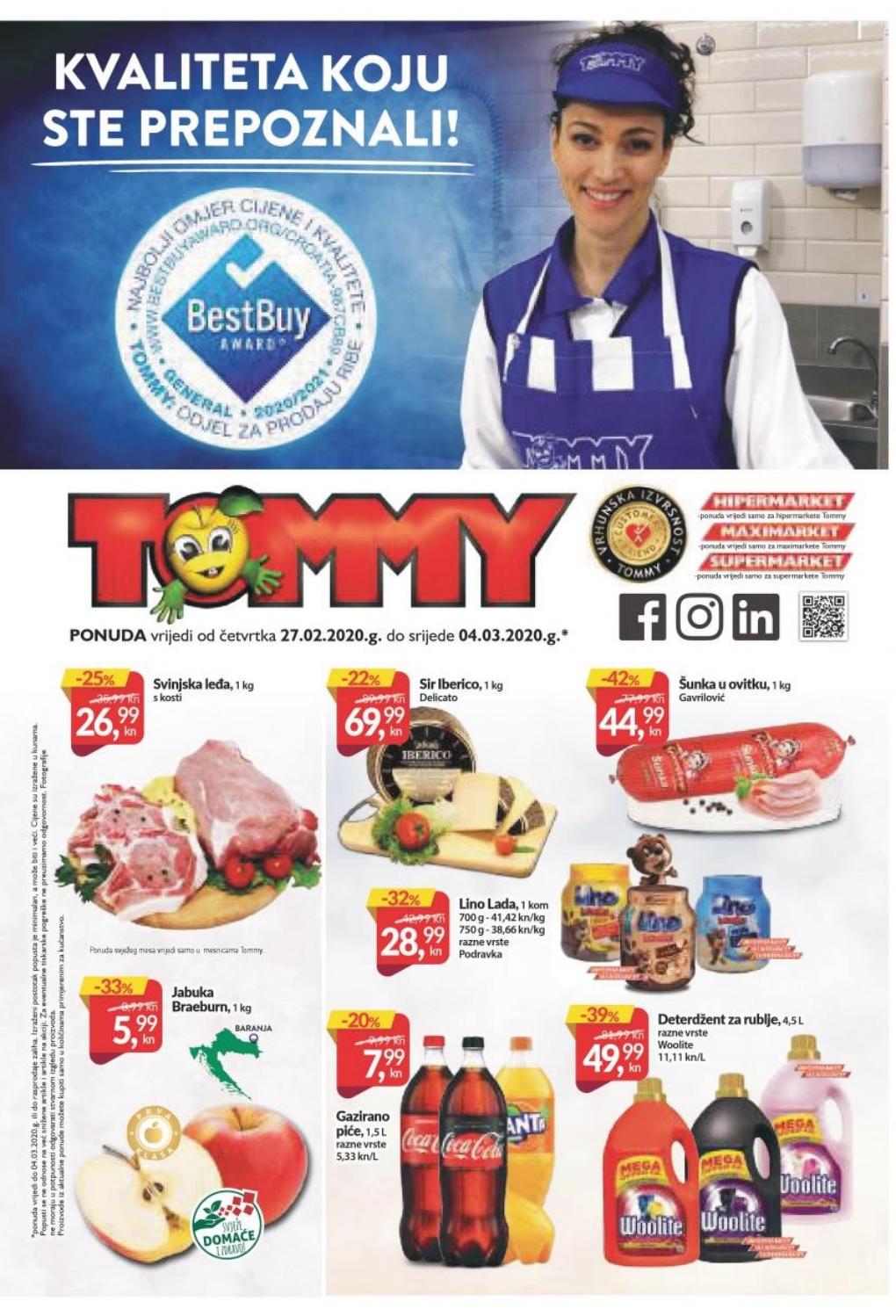 Tommy katalog od 27.02.-04.03.2020 by Catalog.hr - Issuu