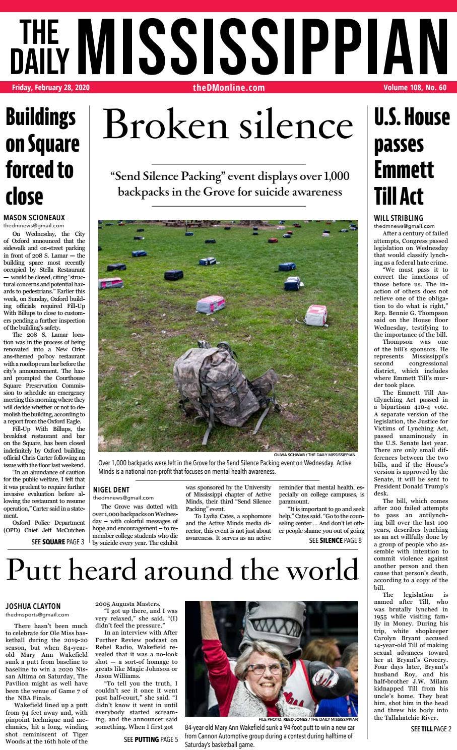 The Daily Mississippian - 02/27/2020 by The Daily Mississippian - Issuu