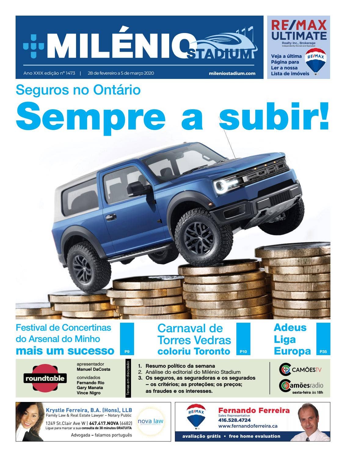 Milénio Stadium - Edição 1473-2020-02-28 by Milénio Stadium - Issuu