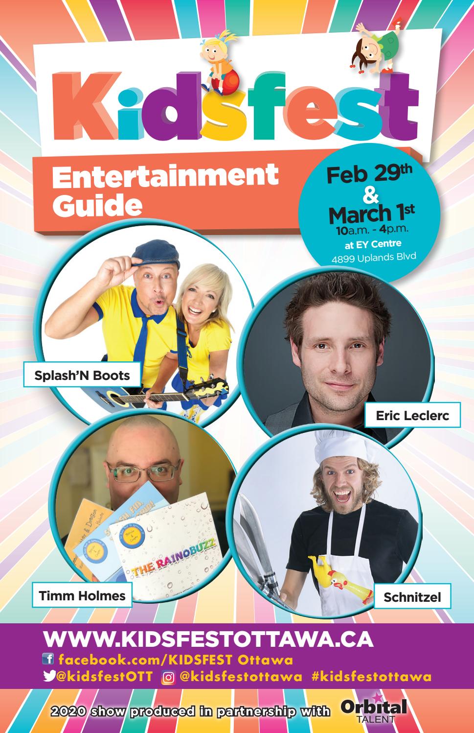 Kidsfest Entertainment Guide 2020 by Great River Media inc. - Issuu