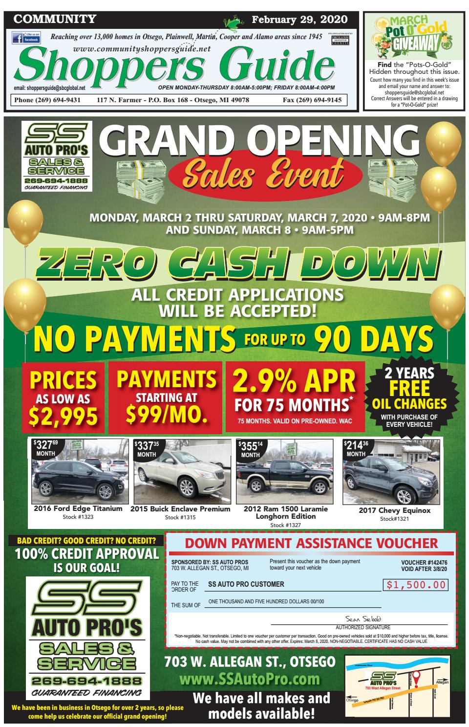 2 29 20 shoppersguide web by Community Shoppers Guide - Issuu