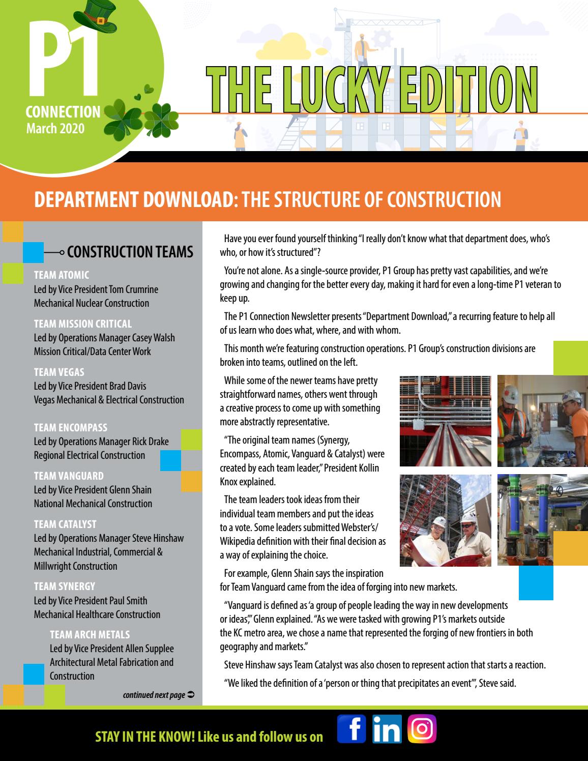 P1 Connection March 2020 by P1 Group - Issuu