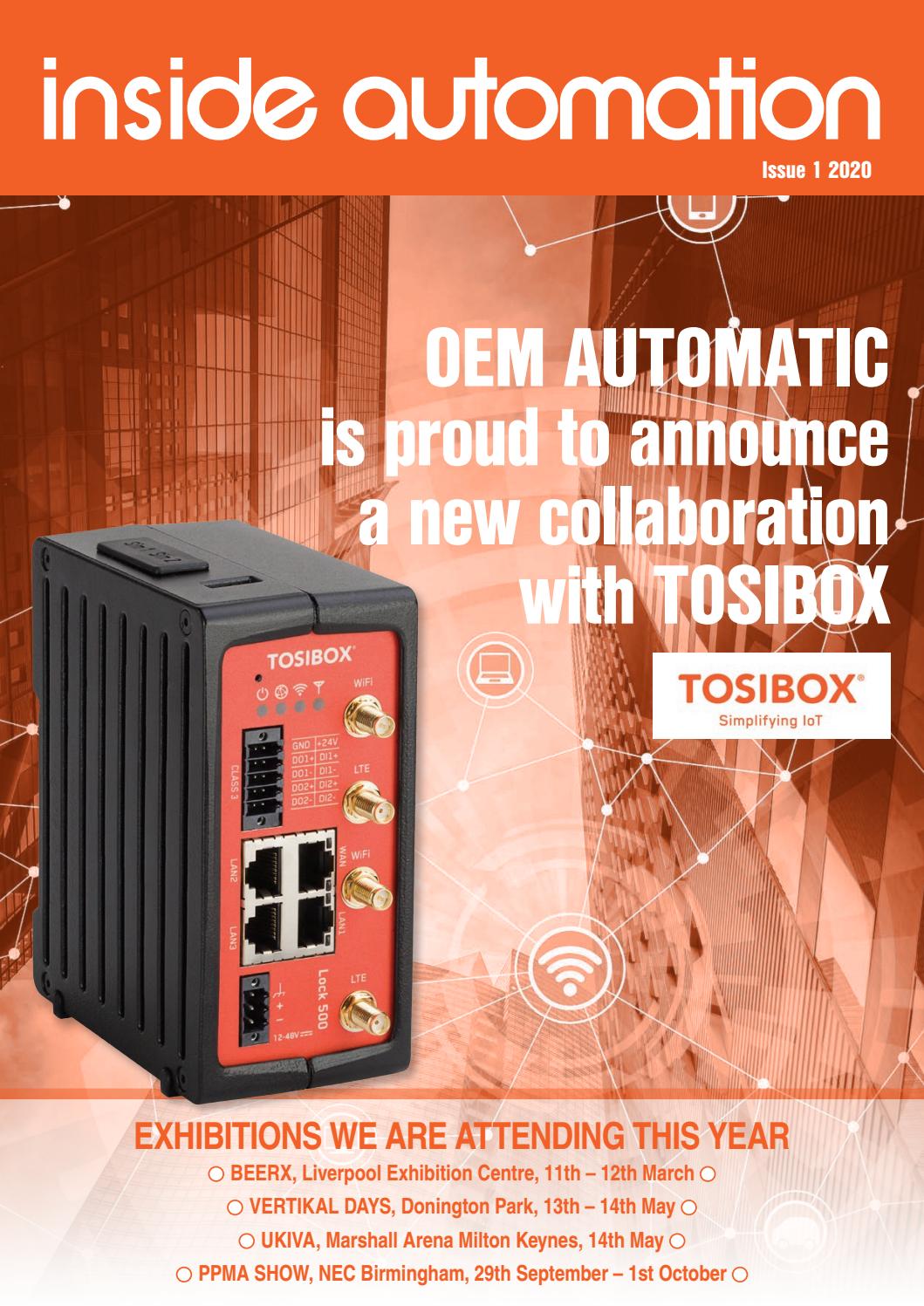 Inside Automation, issue #1, 2020 by OEM International - Issuu