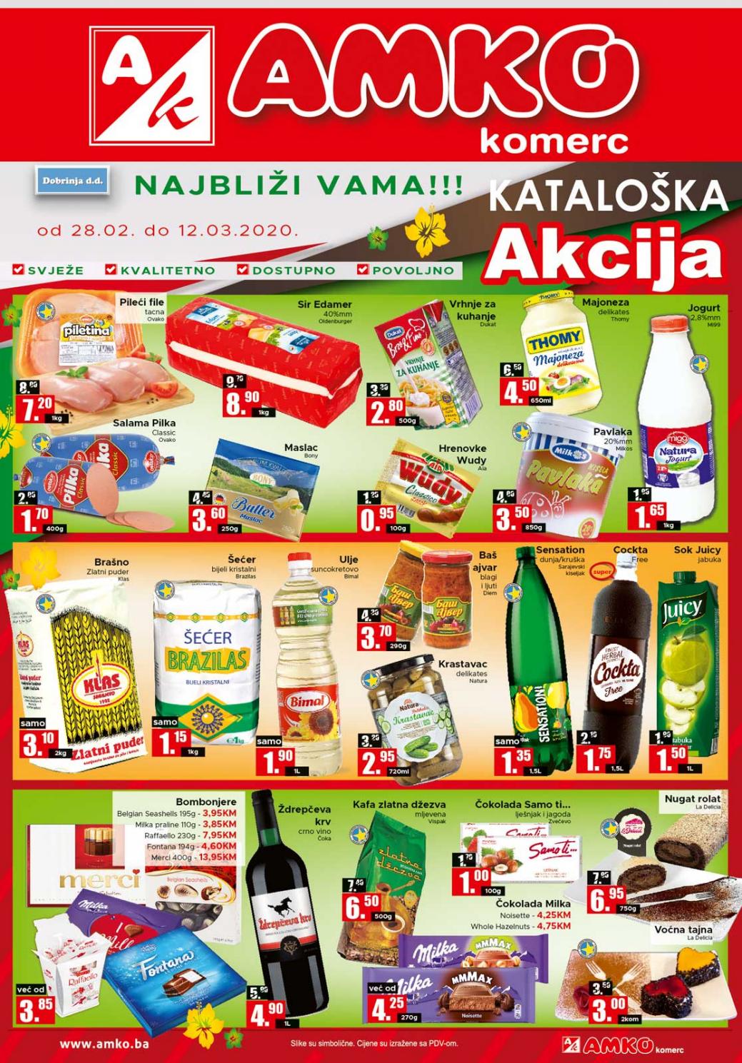 Amko komerc katalog od 28.02.-12.03.2020. by Catalog.ba - Issuu