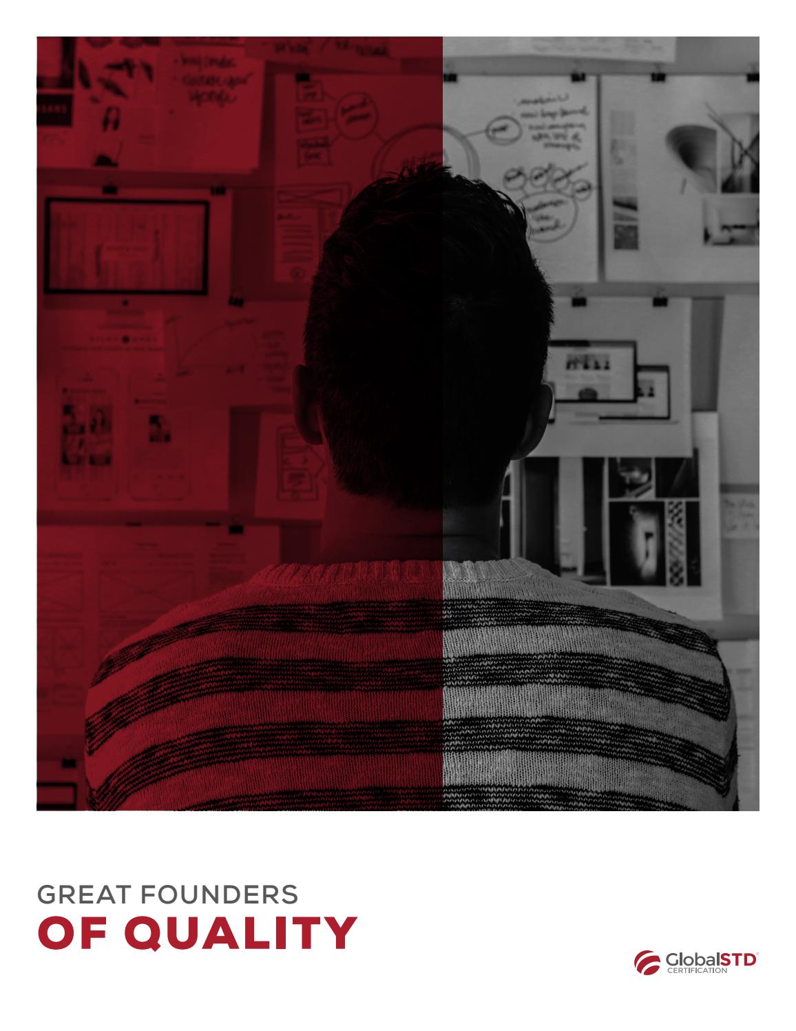 Great founders of quality by GlobalSTD - Issuu