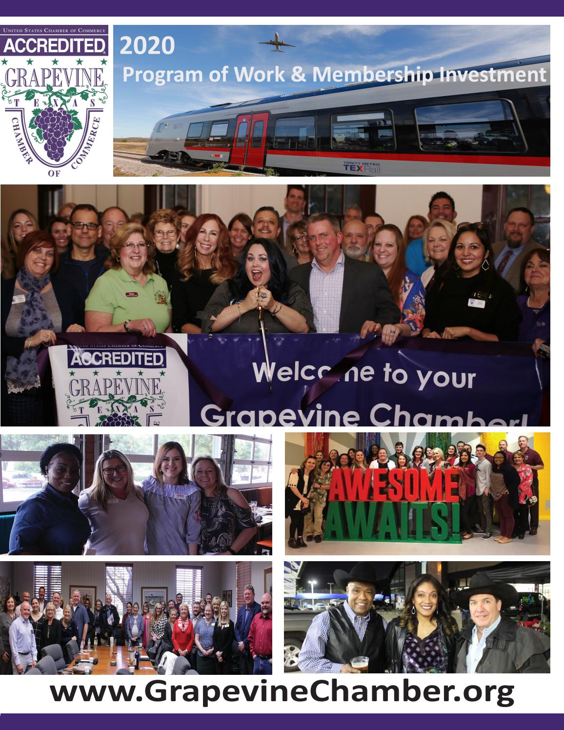 2020 Program of Work Grapevine Chamber by Grapevine Chamber of Commerce ...