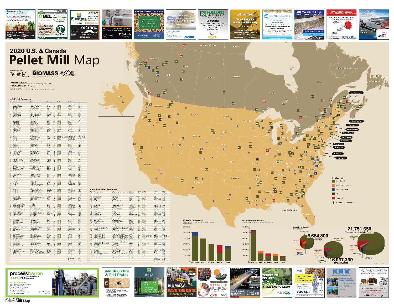 2020 Pellet Mill Map by BBI International - Issuu