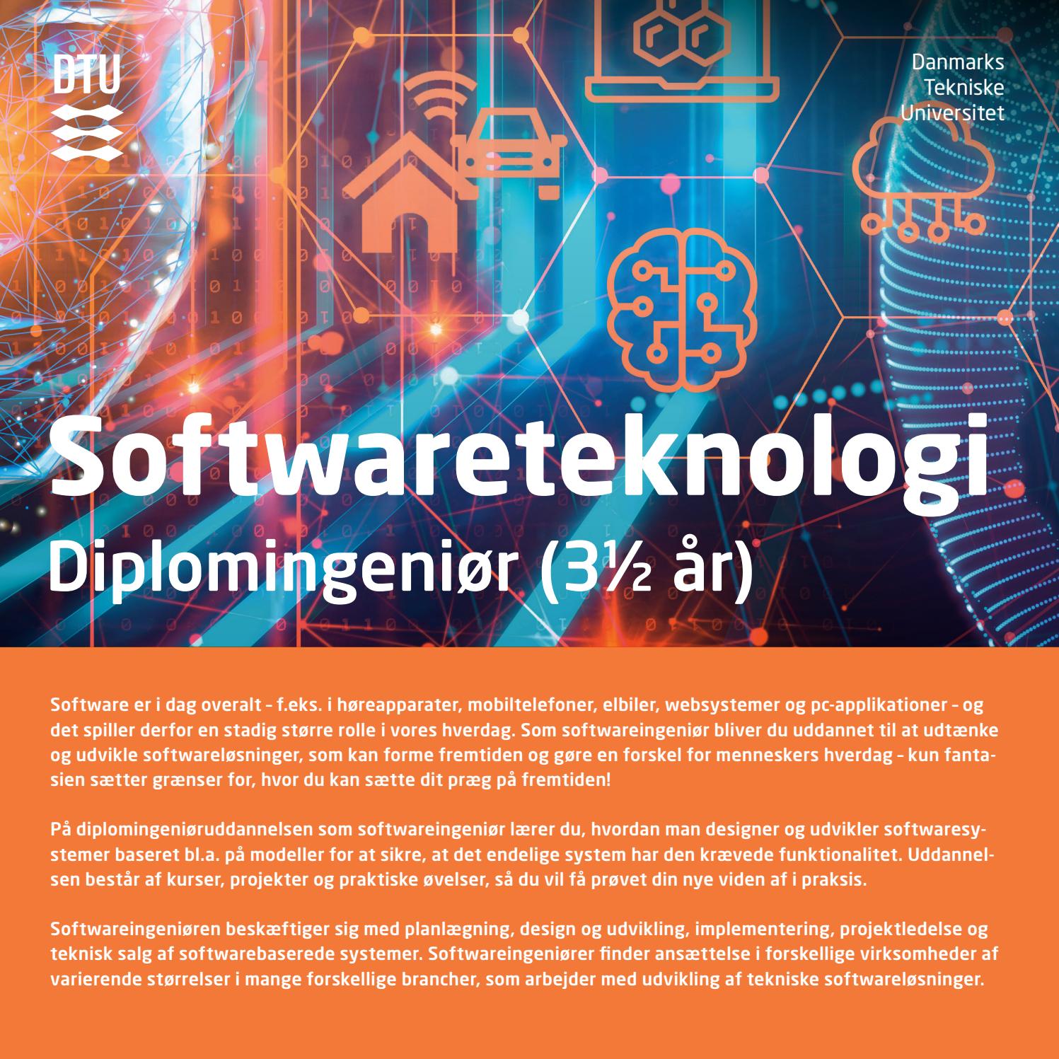 DTU Compute Diplomuddannelse i Softwareteknologi by DTUdk - Issuu
