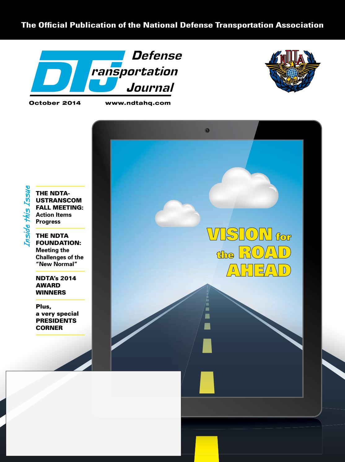 Defense Transportation Journal by Defense Transportation Journal - Issuu