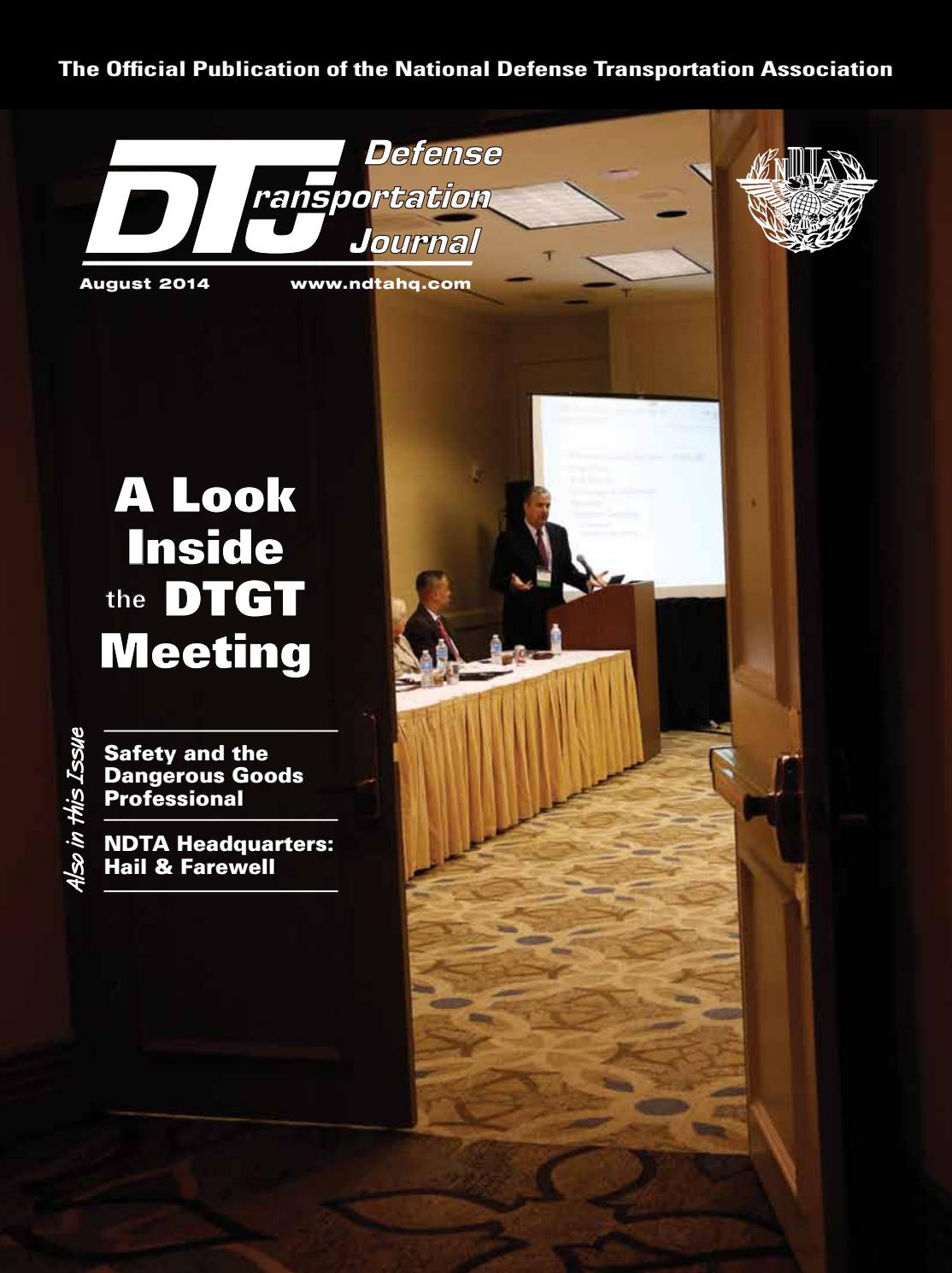 Defense Transportation Journal by Defense Transportation Journal - Issuu