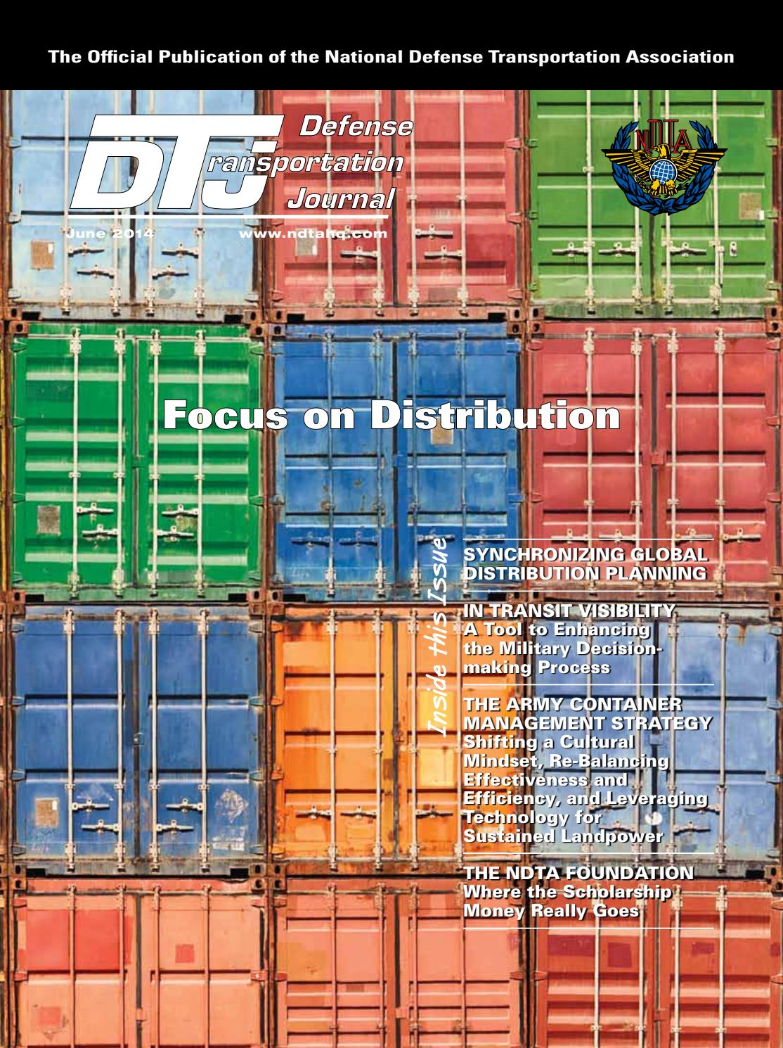 Defense Transportation Journal by Defense Transportation Journal - Issuu