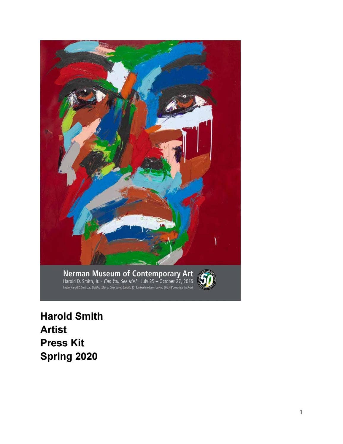 Harold Smith Art - March 2020 Press Kit by Harold Smith - Issuu