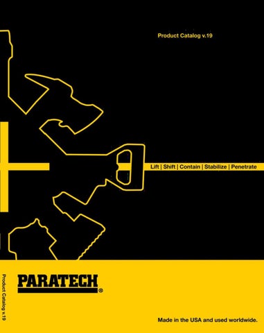 Paratech Catalogue V19 by Fremtac // Fire and Rescue - Issuu