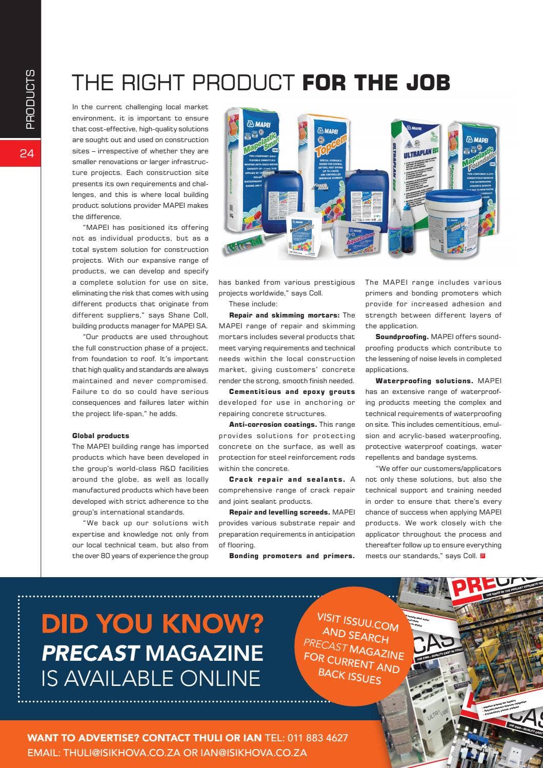 Precast • Issue 1 • 2020 by Isikhova Media - Issuu
