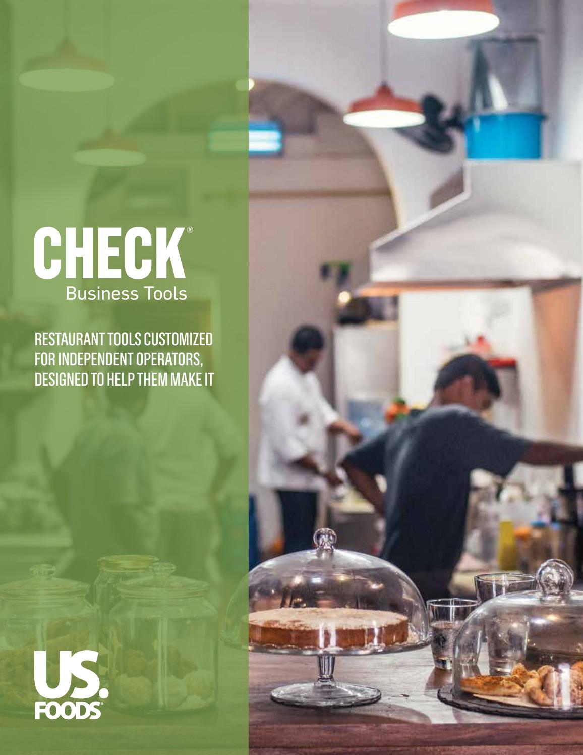 US Foods Check Business Tools Toolkit by January Thomas - Issuu