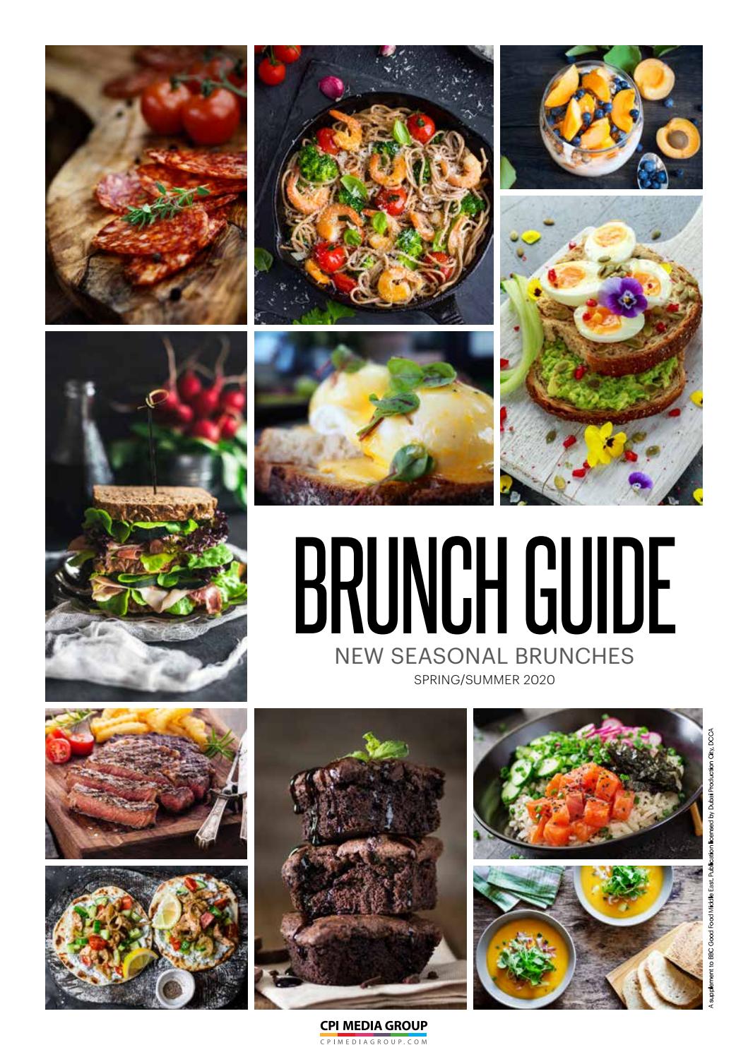 Brunch Guide New Seasonal Brunches - Spring/Summer 2020 by CPI Media ...
