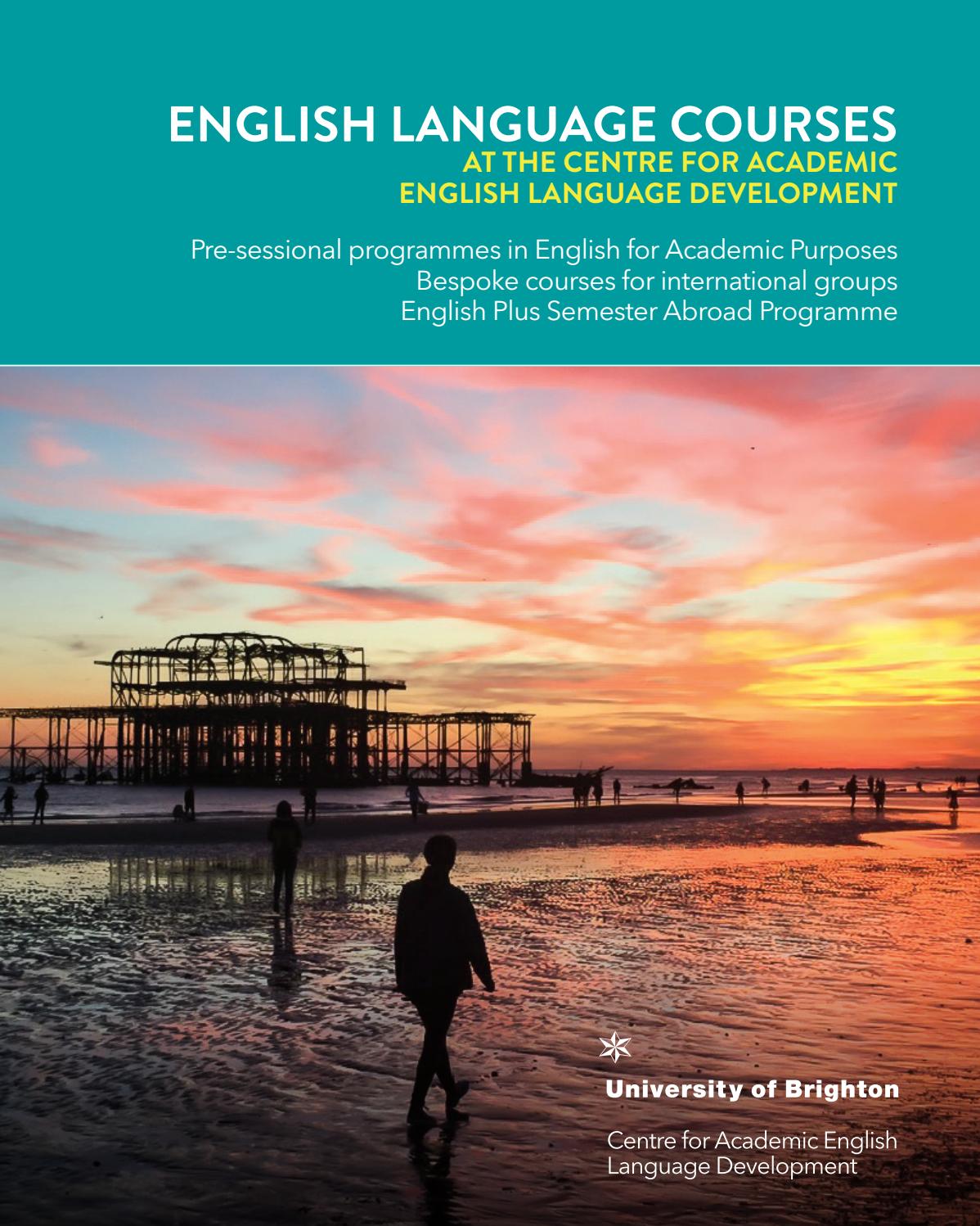 English language courses at The Centre for Academic English Language ...