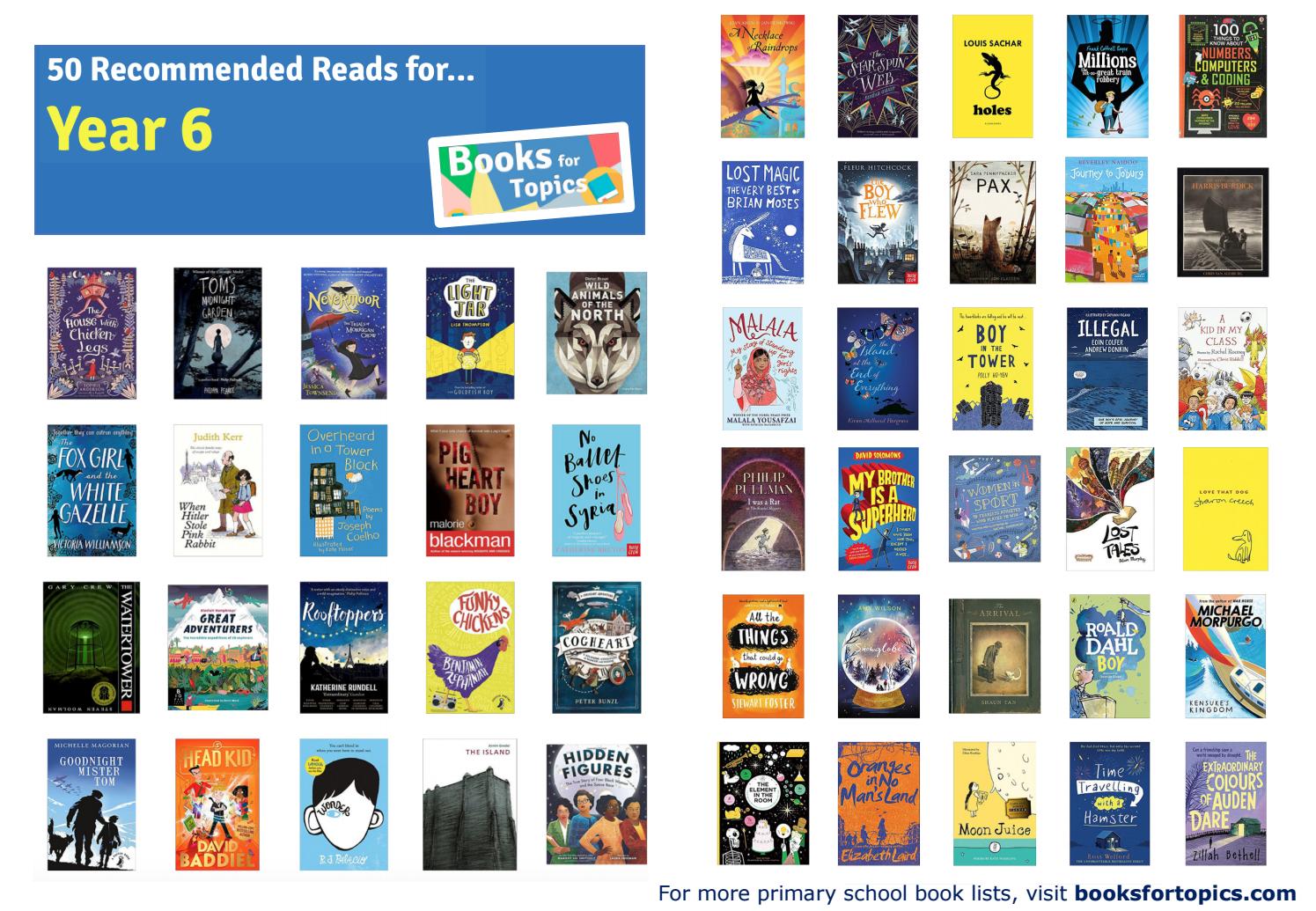 Books for Y6 by Schudio - Issuu