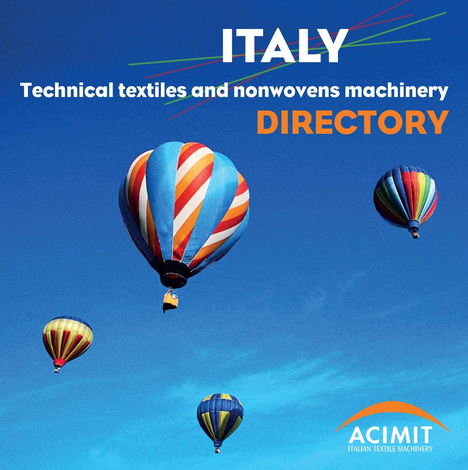 Technical textiles and nonwovens machinery DIRECTORY by Acimit Servizi Srl - Issuu