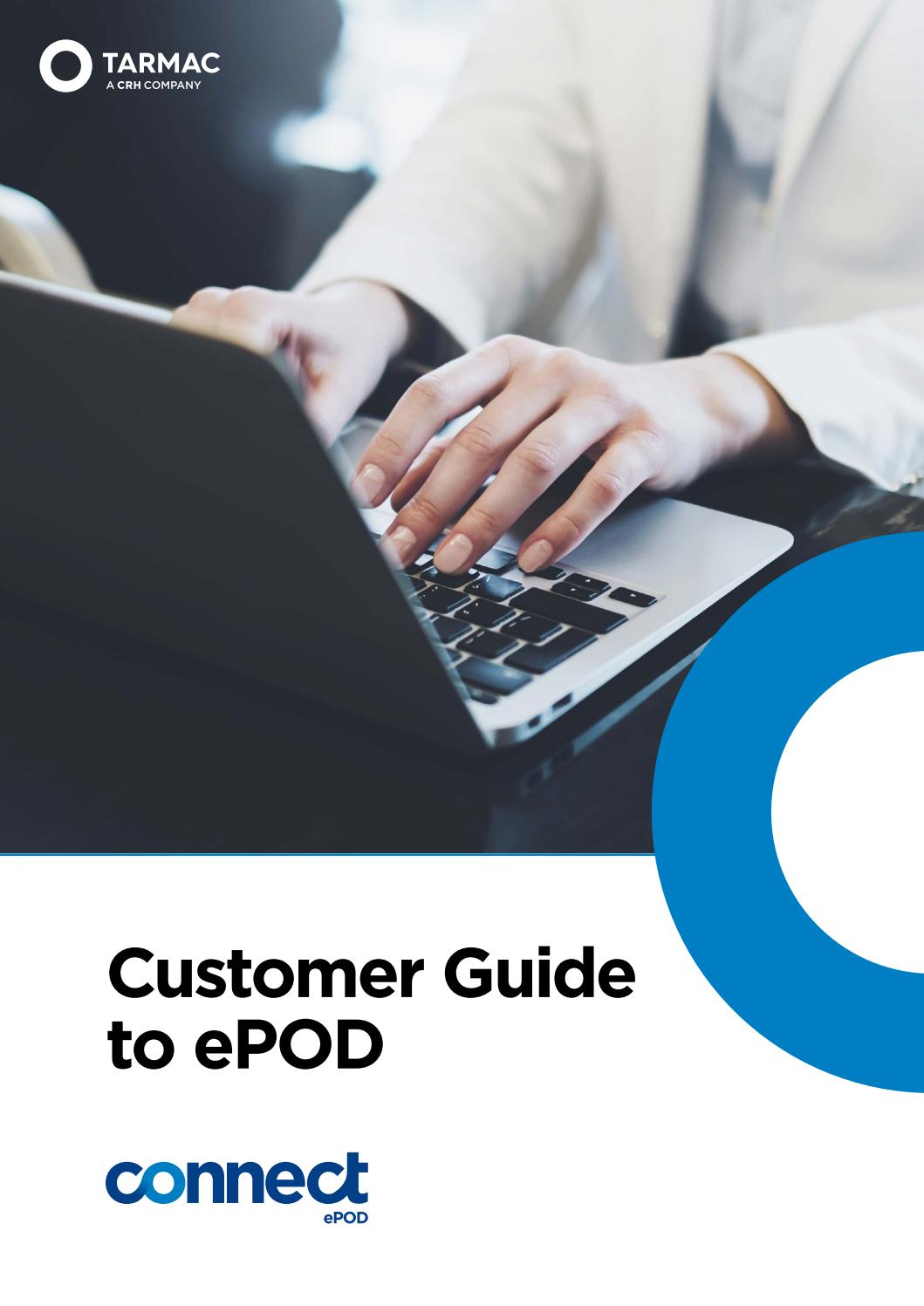 Customer Guide to ePOD by Tarmac - Issuu