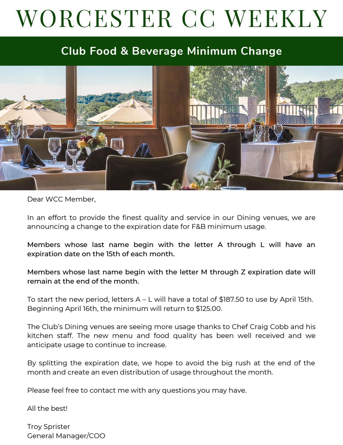 Worcester CC Weekly 5 2020 by worcestercc - Issuu