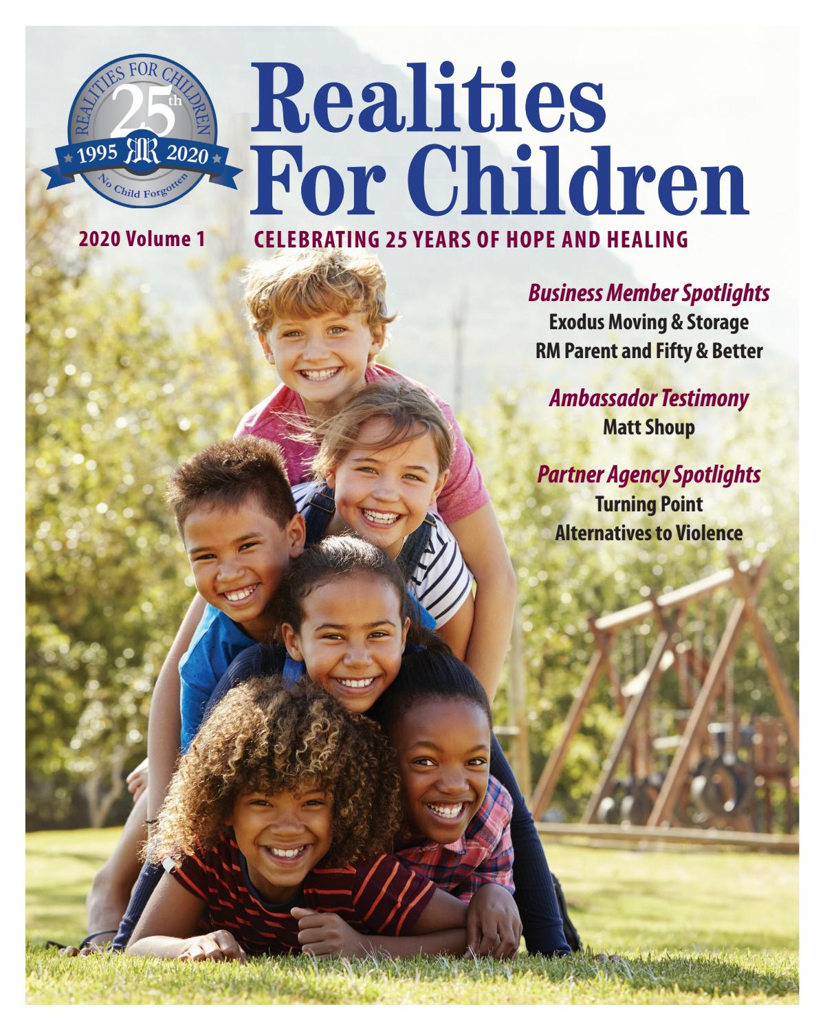 Realities For Children 2020 Volume 1 Directory by Realities For ...