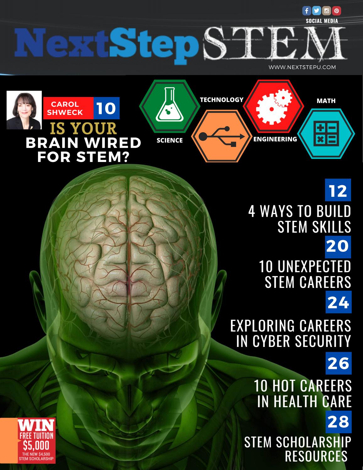 NextStepSTEM 2020 Magazine By NextStepU by NextStepU - Issuu