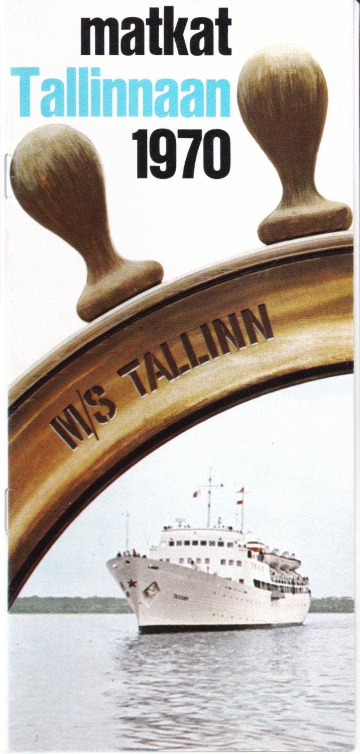 Matkat Tallinnaan 1970 - m/s Tallinn by VALKEAT LAIVAT - Issuu
