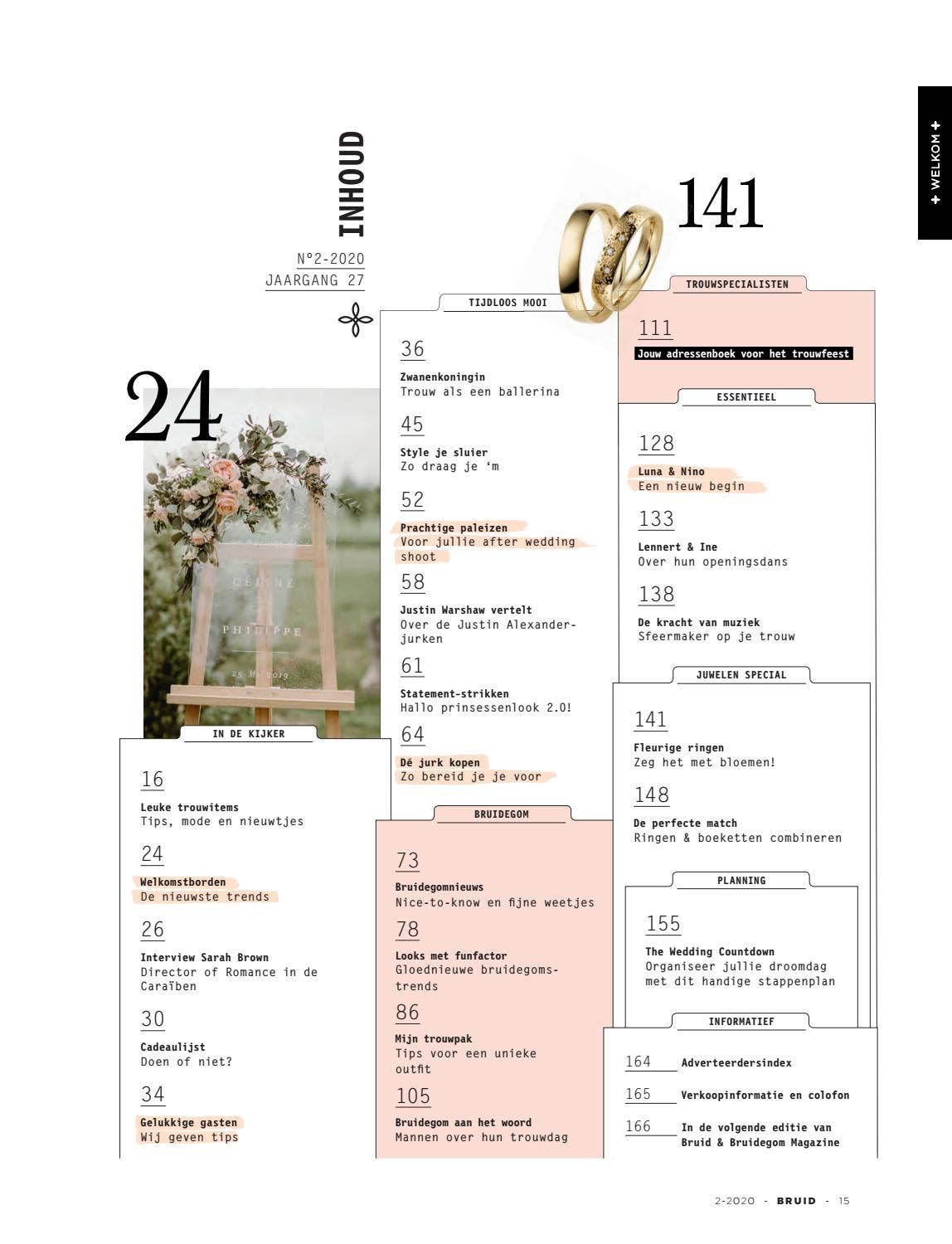 Bruid & Bruidegom Magazine België 2020-2 by Bruidmedia - Issuu