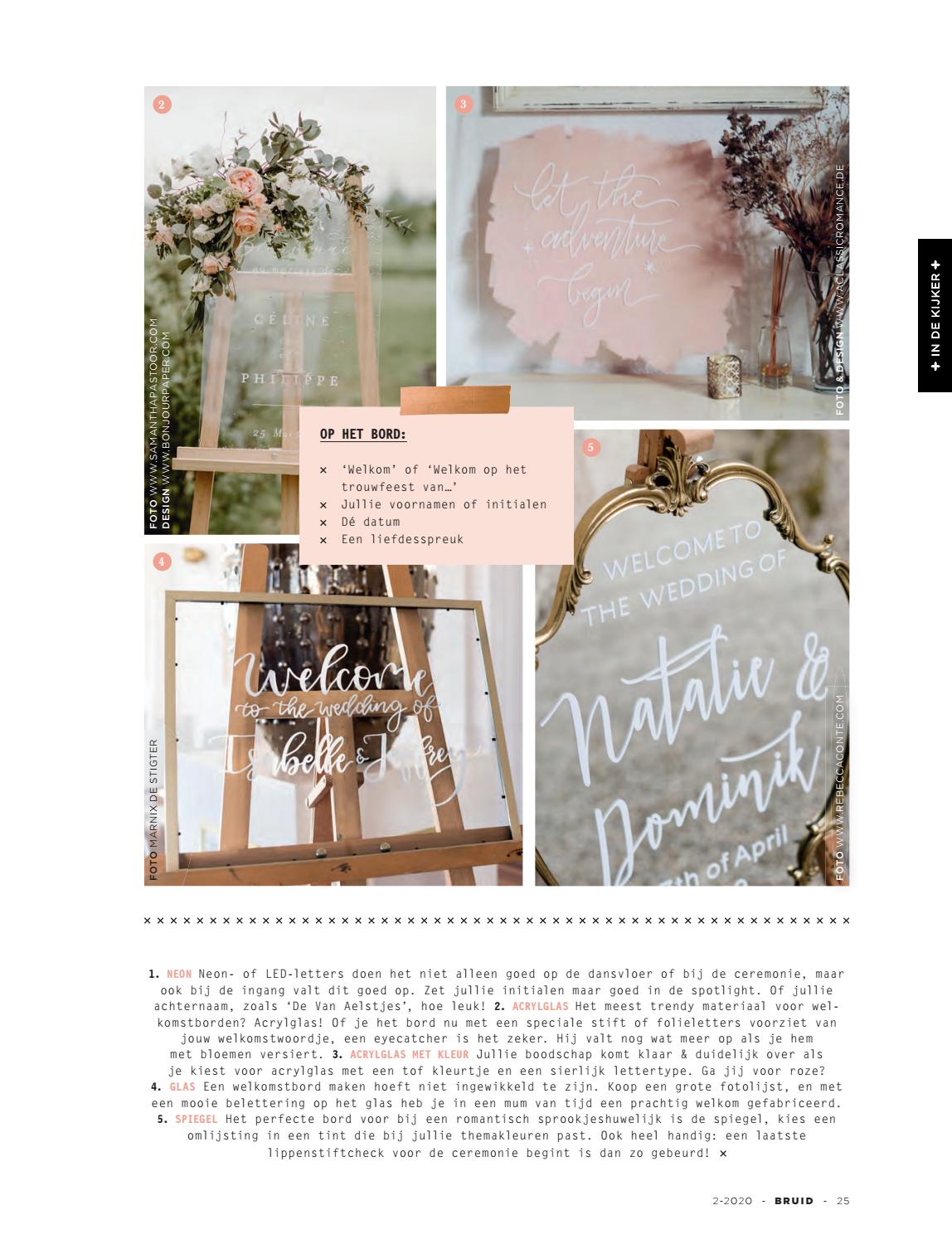 Bruid & Bruidegom Magazine België 2020-2 by Bruidmedia - Issuu